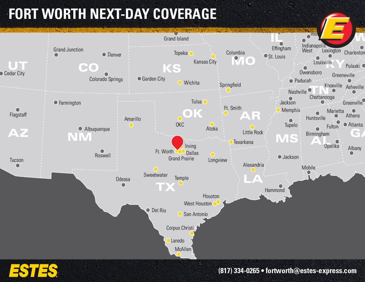 LTL Freight Shipping - Fort Worth TX | Final Mile | Estes