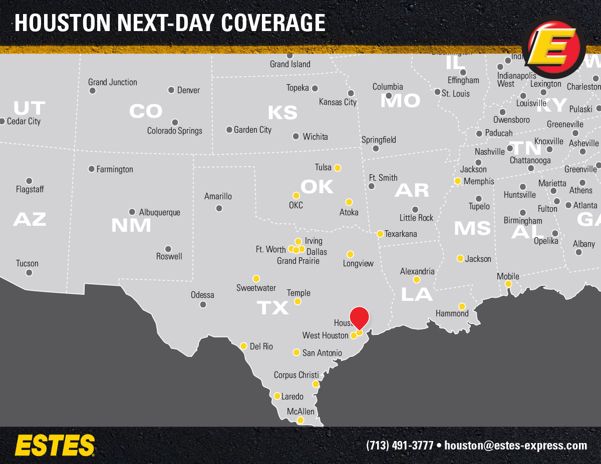 LTL Freight Shipping - Houston TX | Final Mile | Estes