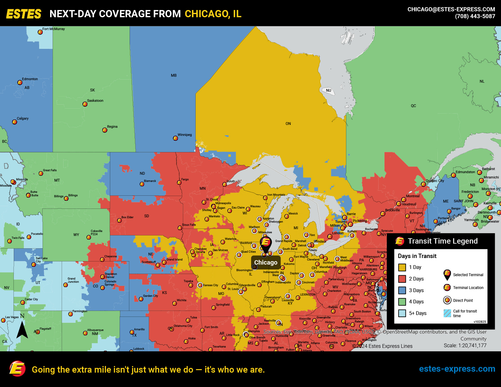 LTL Freight Shipping - Chicago IL | Estes
